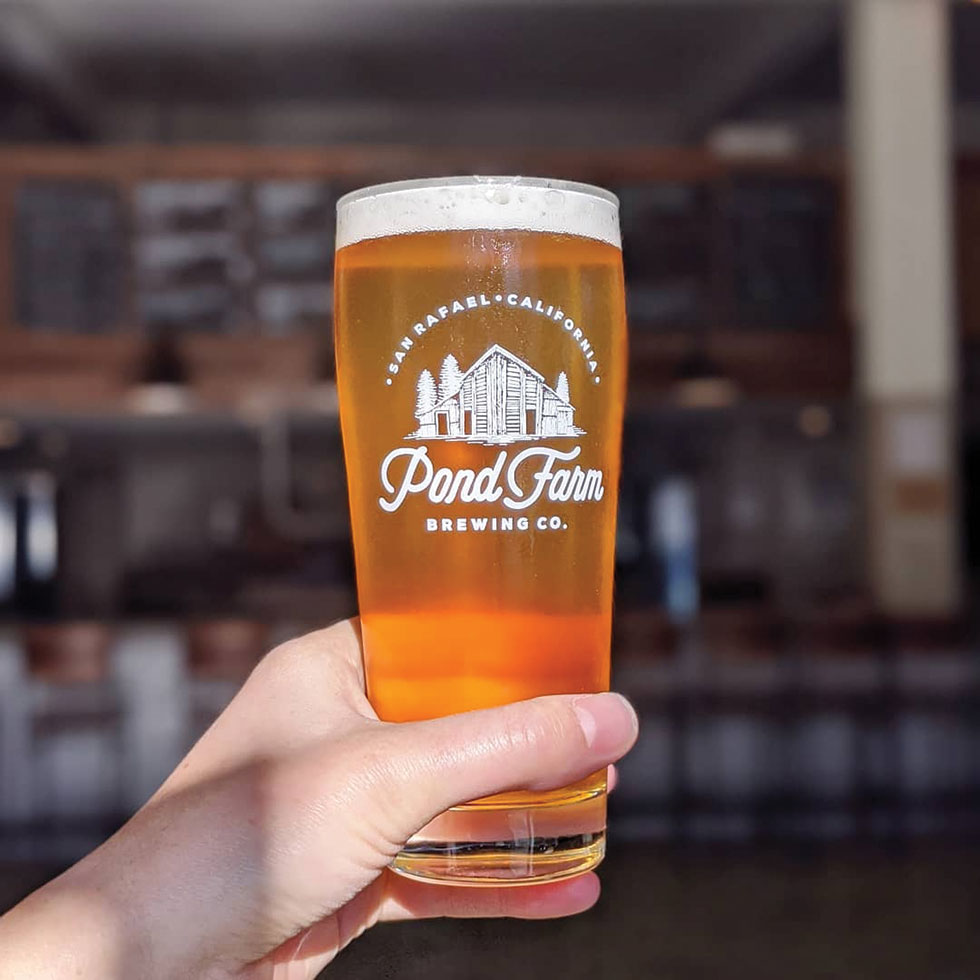 Taste a Flight at Pond Farm Brewing - 101 Things to Do in Wine Country